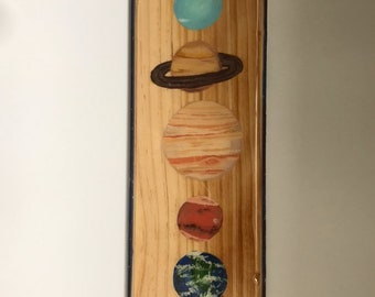 Hanging solar system | Etsy