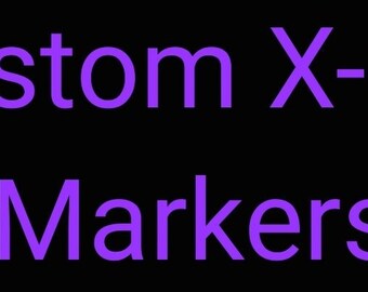 Lead Letter Markers - Etsy