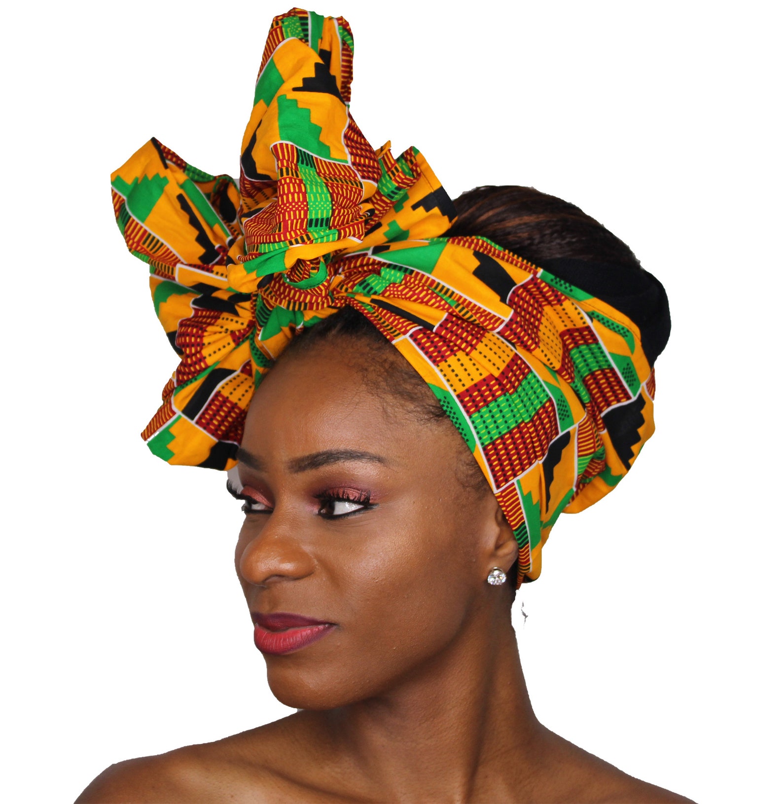 Ankara Headwrap Scarf Dashiki African Print Kente Turban | Etsy