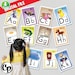 Alphabet Cards for the Classroom. Printable ABC English Phonics ...