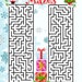 20 Christmas Printable Maze Activity Pages for Kids, (merry Mazes 1 ...