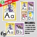 Alphabet Cards for the Classroom. Printable ABC English Phonics ...