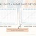 Nurse Digital Planner, Nurse Shift Planner, Nurse Planner, Nurse Shift ...