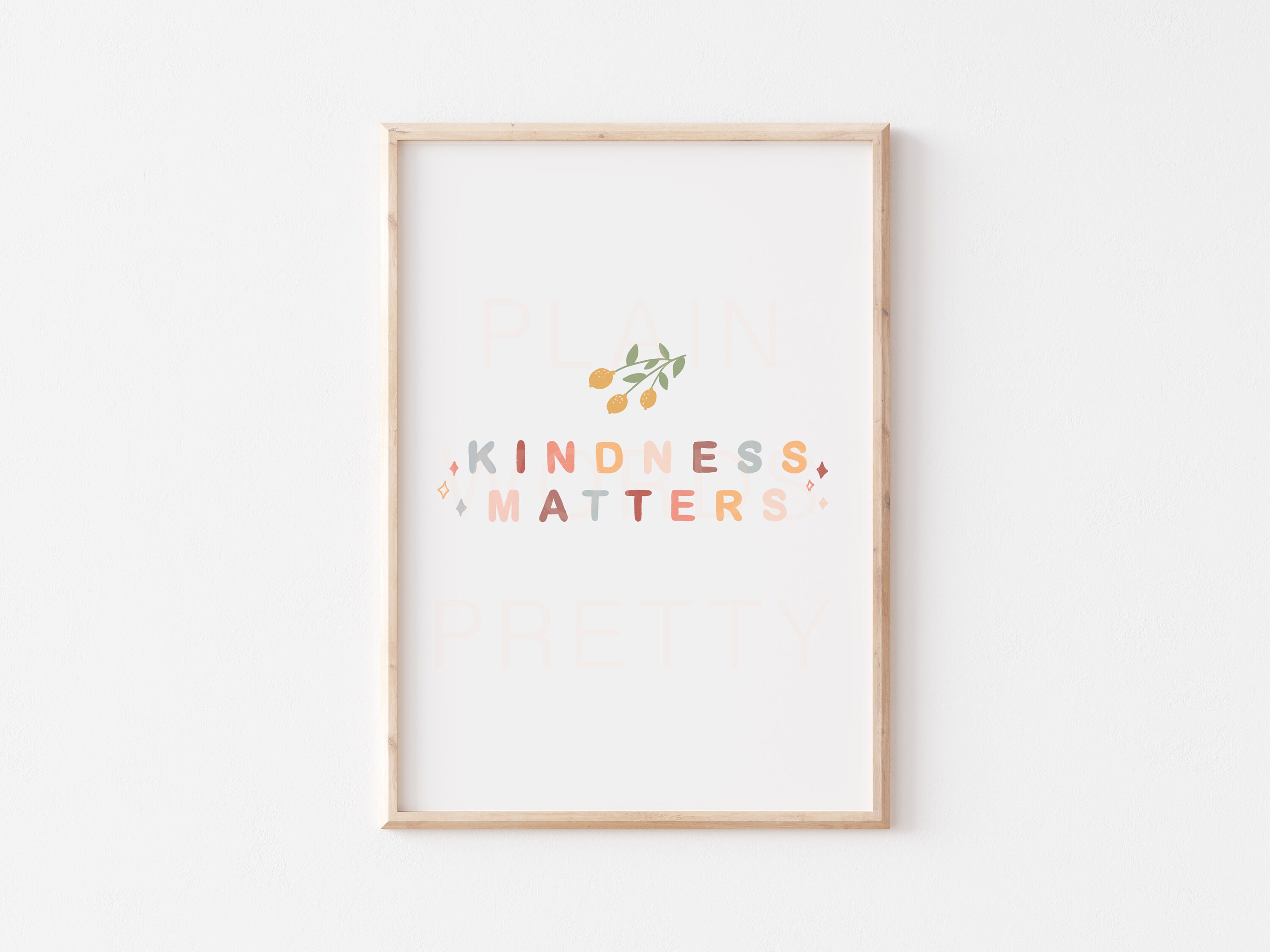 Kindness Matters Print Kindness Matters Sign Kindness - Etsy