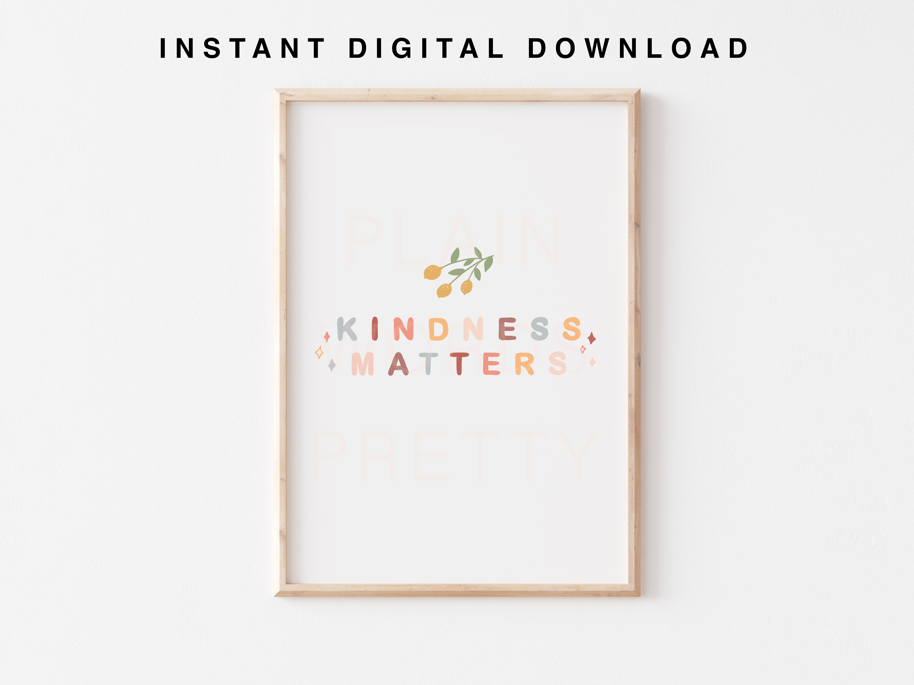 Kindness Matters Print Kindness Matters Sign Kindness - Etsy