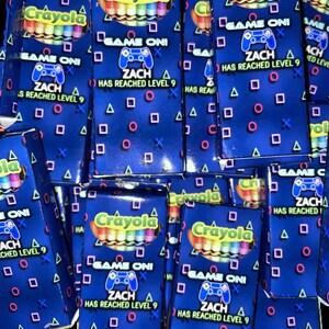 Custom Crayon Boxes - Etsy