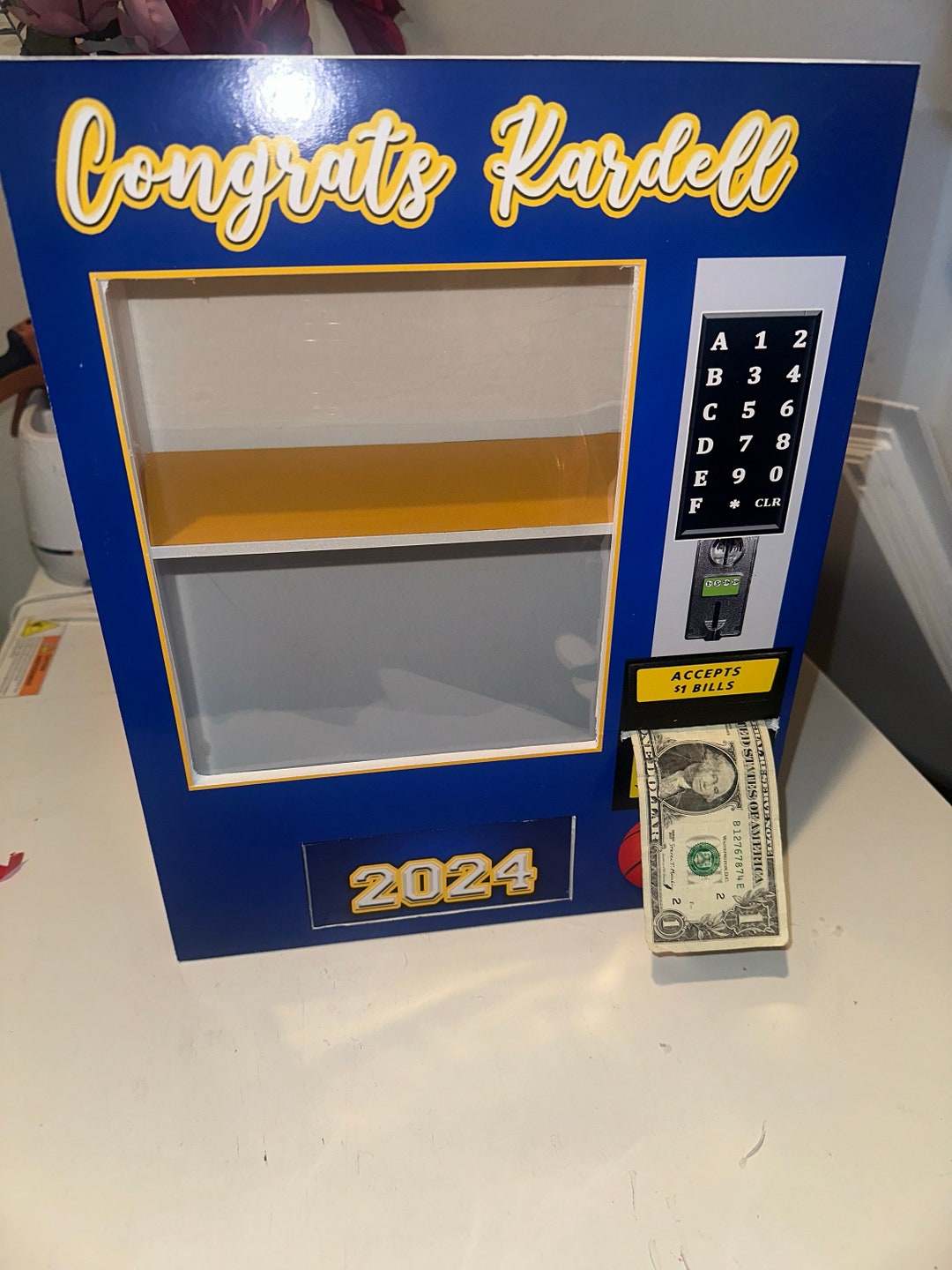 Graduation Vending Machine - Etsy