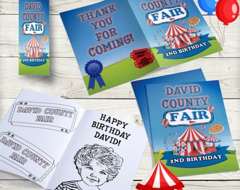 Carnival Circus Birthday Party Favor | Carnival Circus Theme Party ...