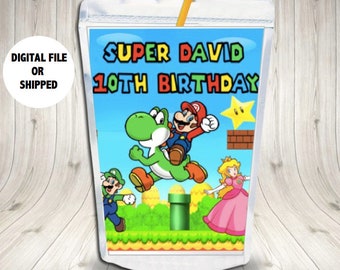 Mario Capri Sun | Etsy