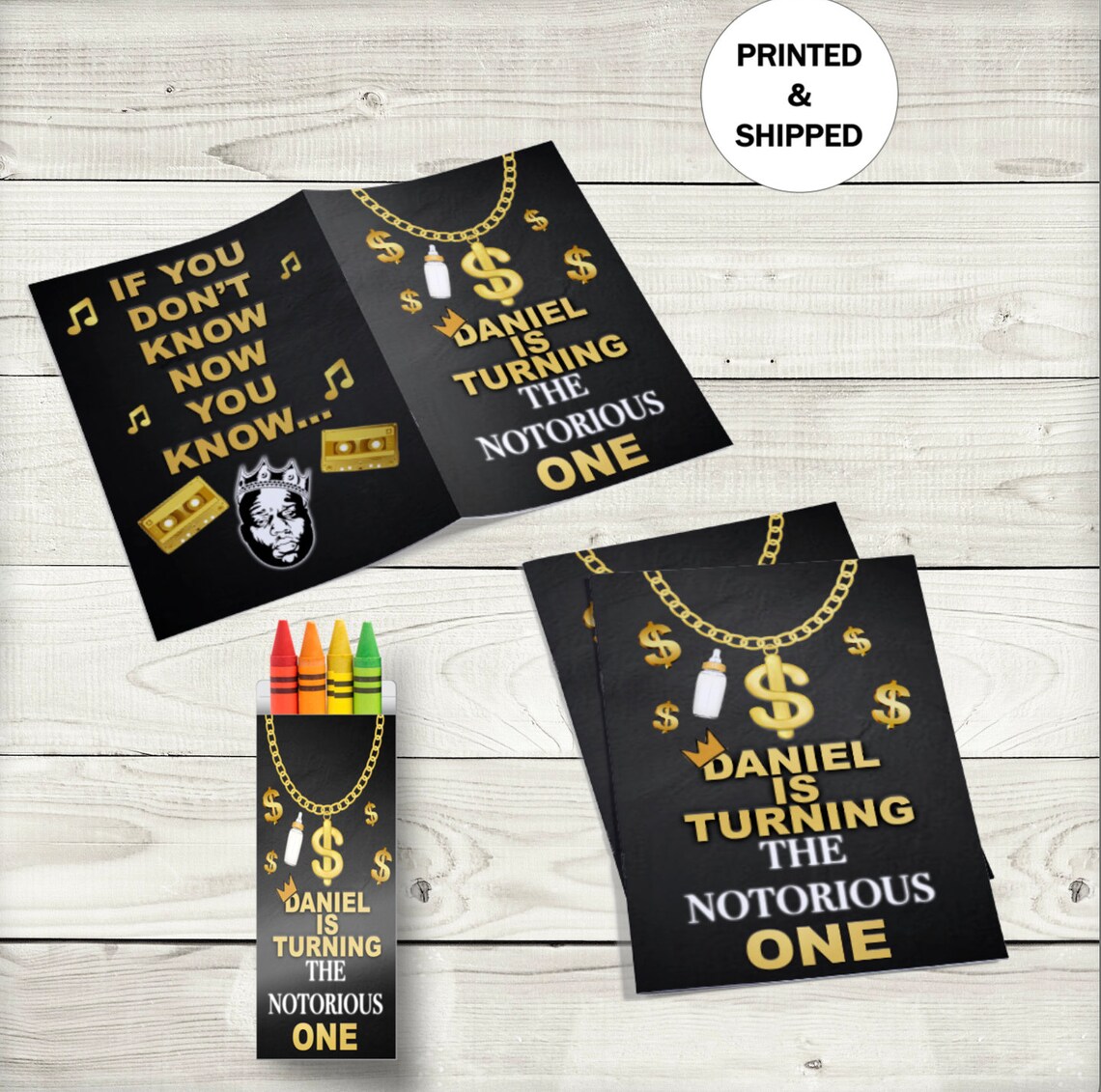 Notorious ONE Coloring Books - Etsy