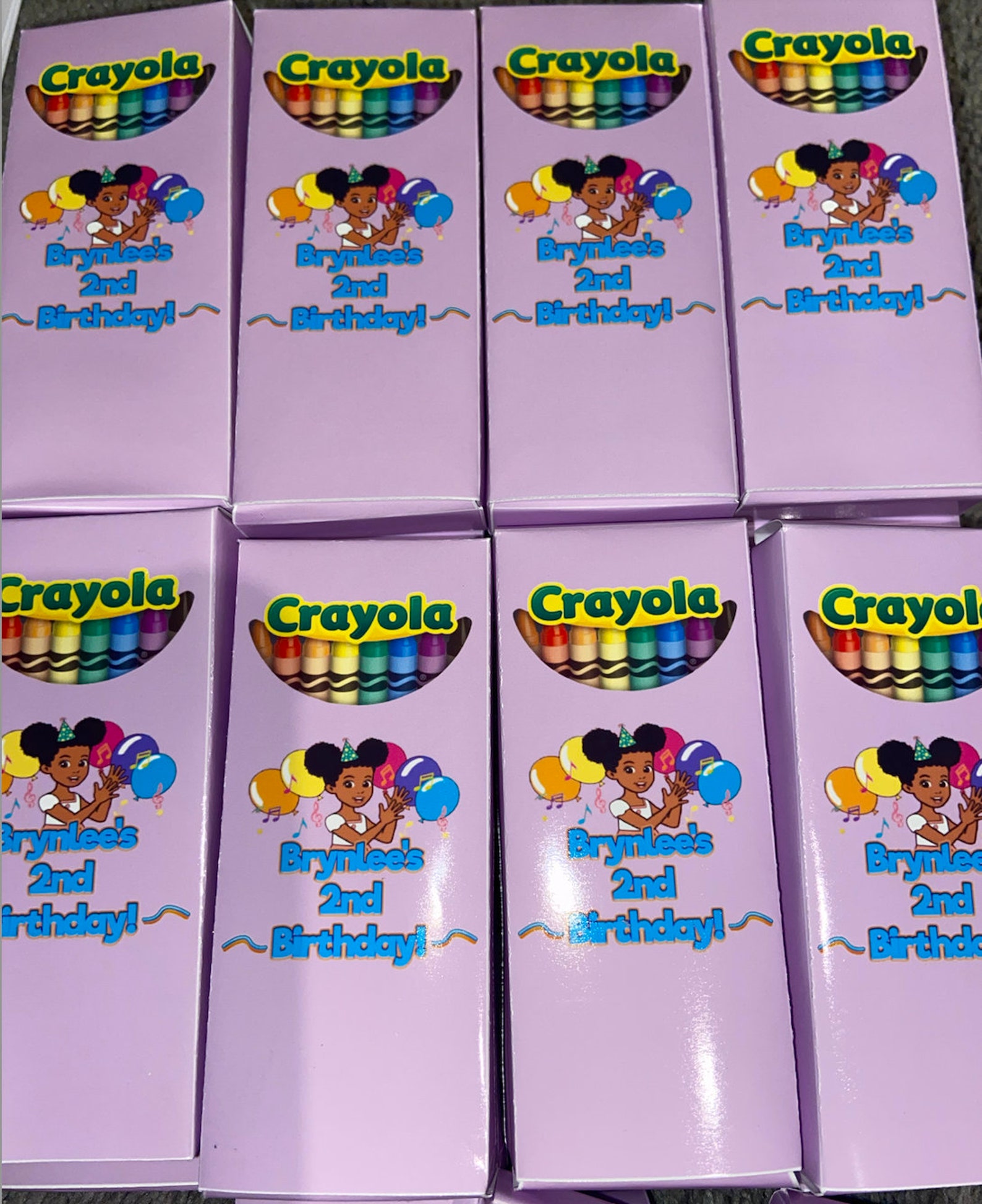 Custom Crayon Boxes - Etsy