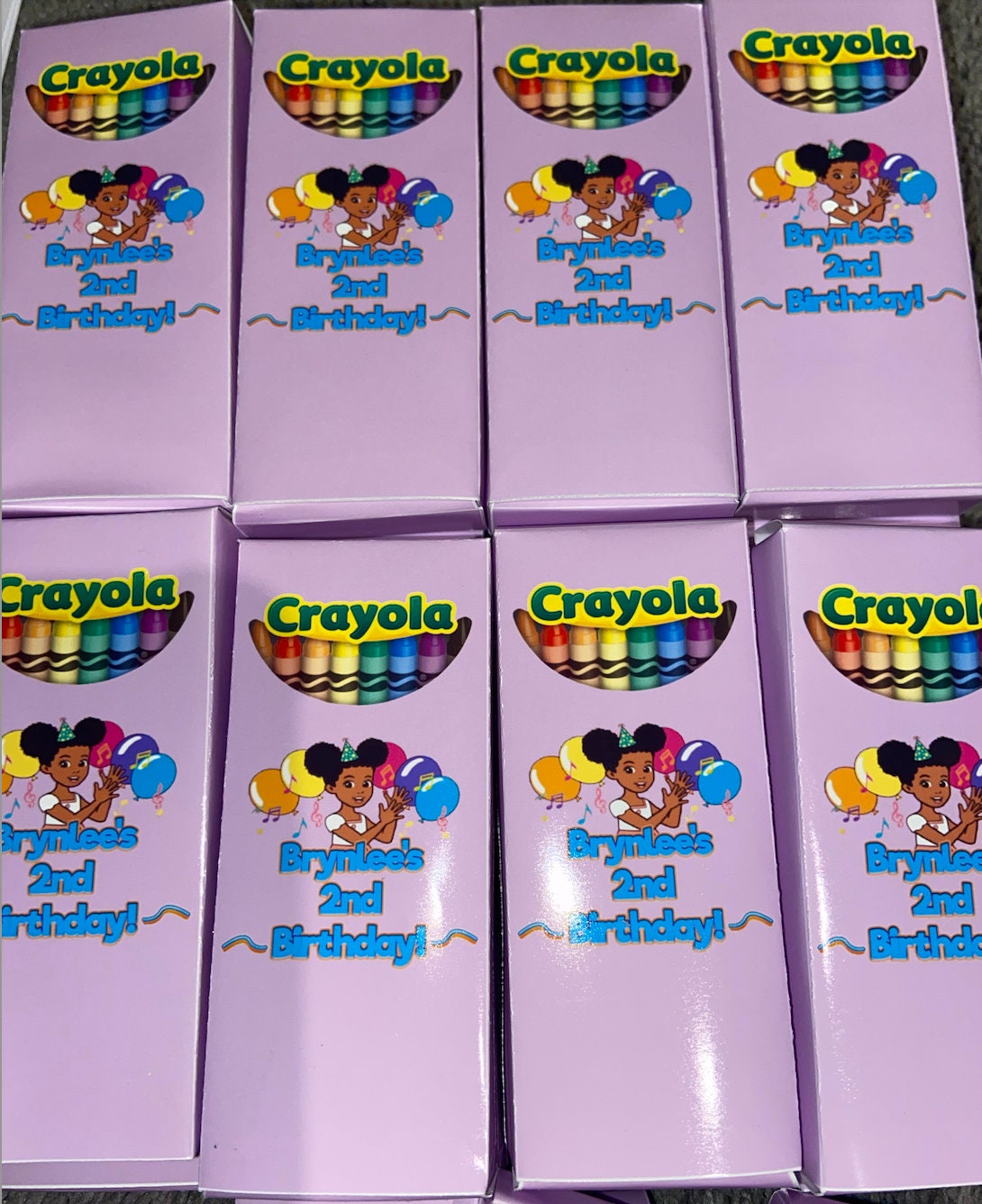 Custom Crayon Boxes - Etsy