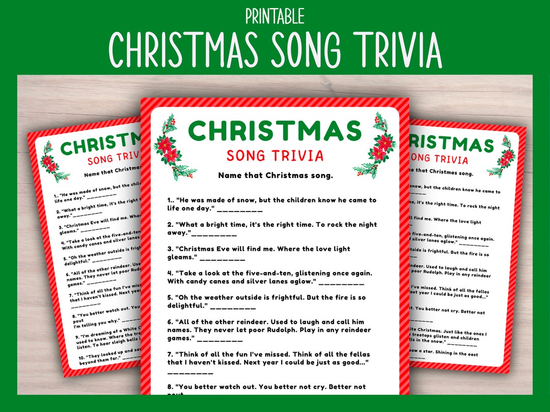 Printable Christmas Music Quiz Christmas Songs Trivia Etsy printable-christmas-music-quiz-christmas-songs-trivia-etsy