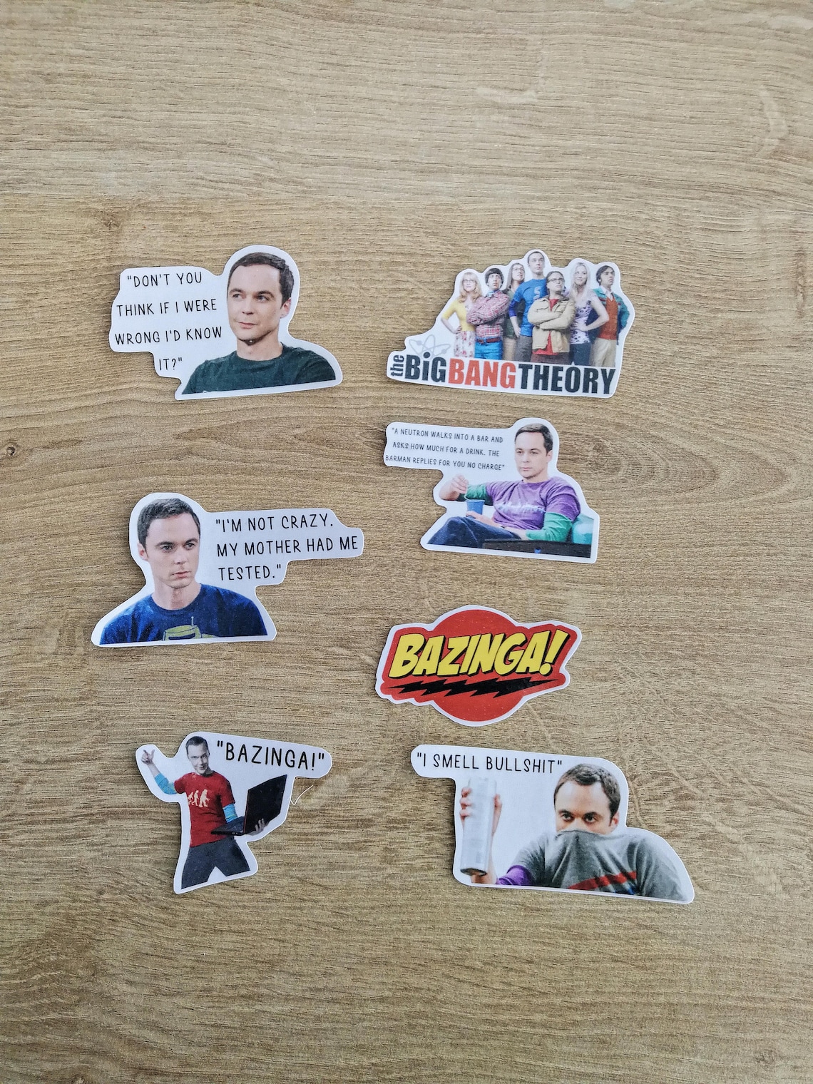 The Big Bang Theory stickers Sheldon Cooper Penny Amy | Etsy