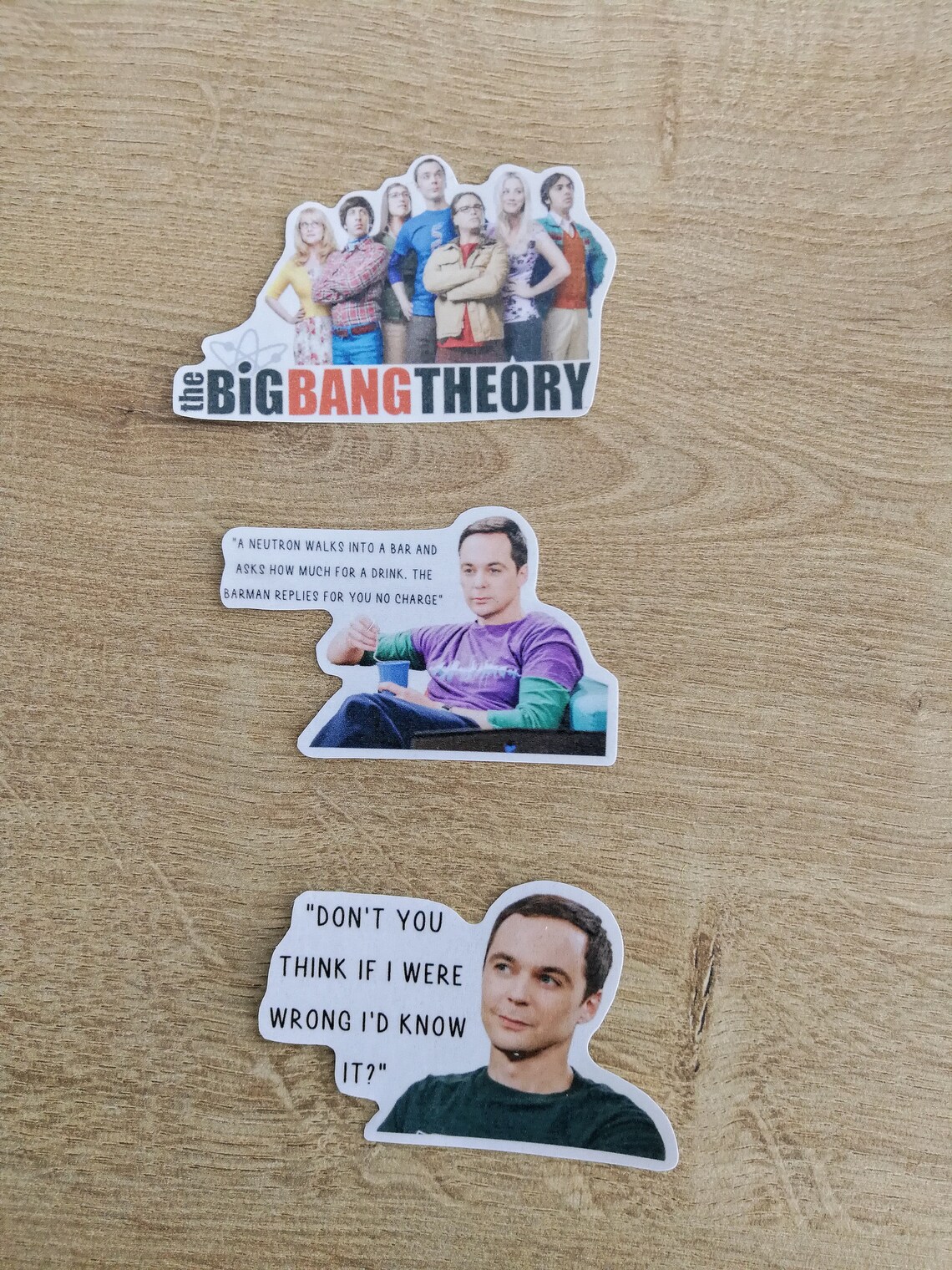 The Big Bang Theory stickers Sheldon Cooper Penny Amy | Etsy