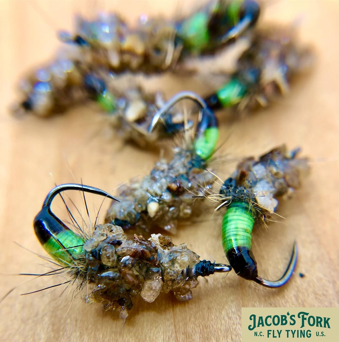 Realistic Style Cased Caddis Nymph - Etsy