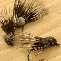 4 - Chocolate Midge Emerger. Midges and Emergers. Foam Wing. Fly ...