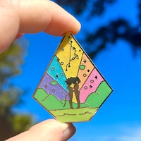 Catradora Hard Enamel Pin - Etsy