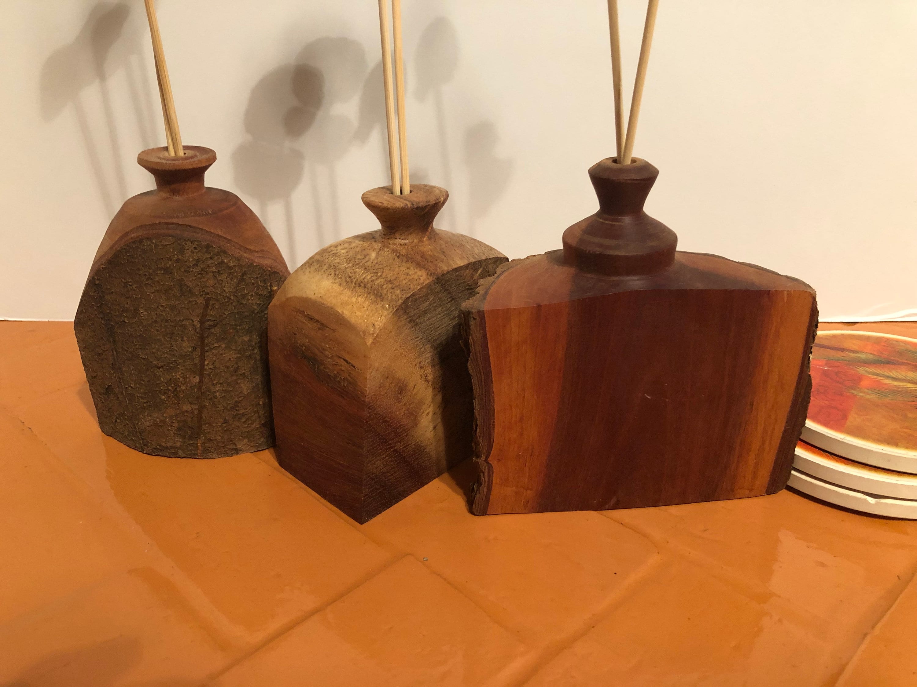 A Set of Three Unique Wood Weed Pots or Vases Made From TX - Etsy