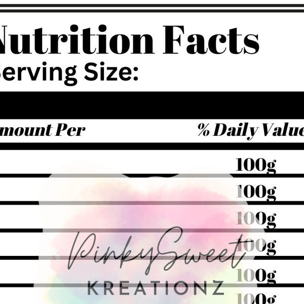 Graduation Nutrition Facts, Grad Facts,digital,png,instant Download ...
