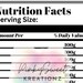 Graduation Nutrition Facts, Grad Facts,digital,png,instant Download ...