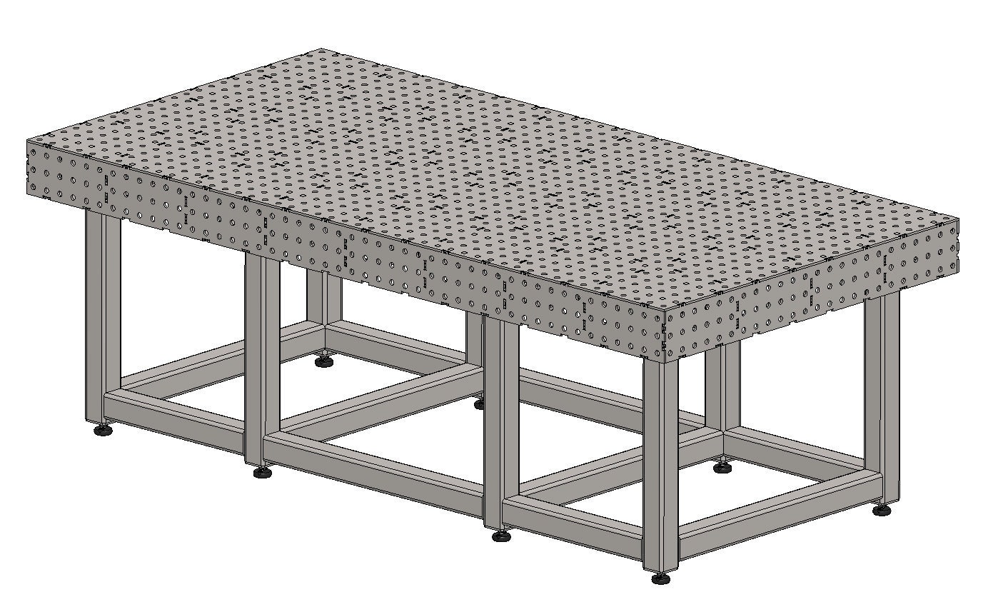 6x6 Welding Fixture Table Laser Cut File, DXF, Cut File - Etsy