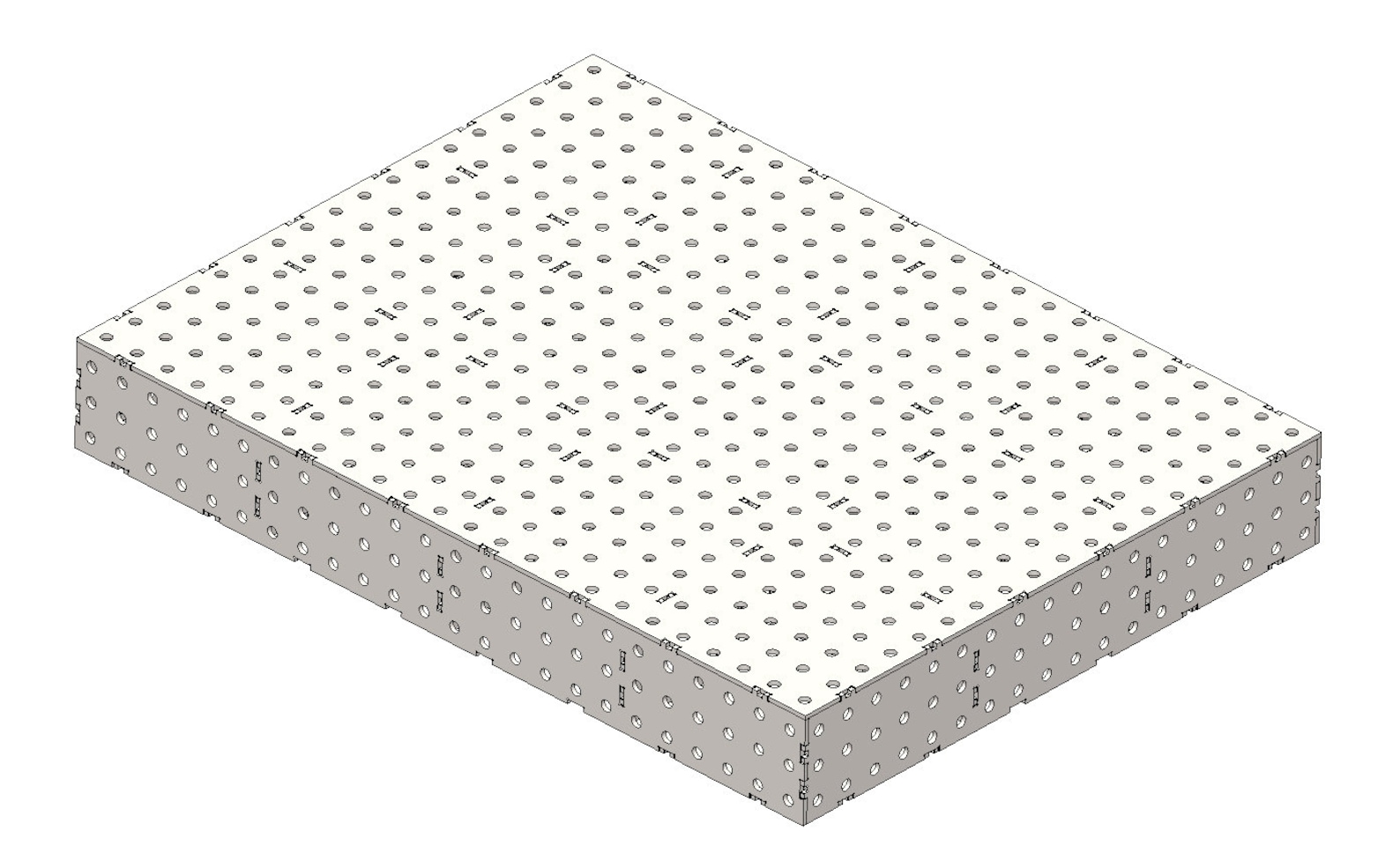 3x4 Welding Fixture Table Laser Cut File, DXF, Cut File - Etsy