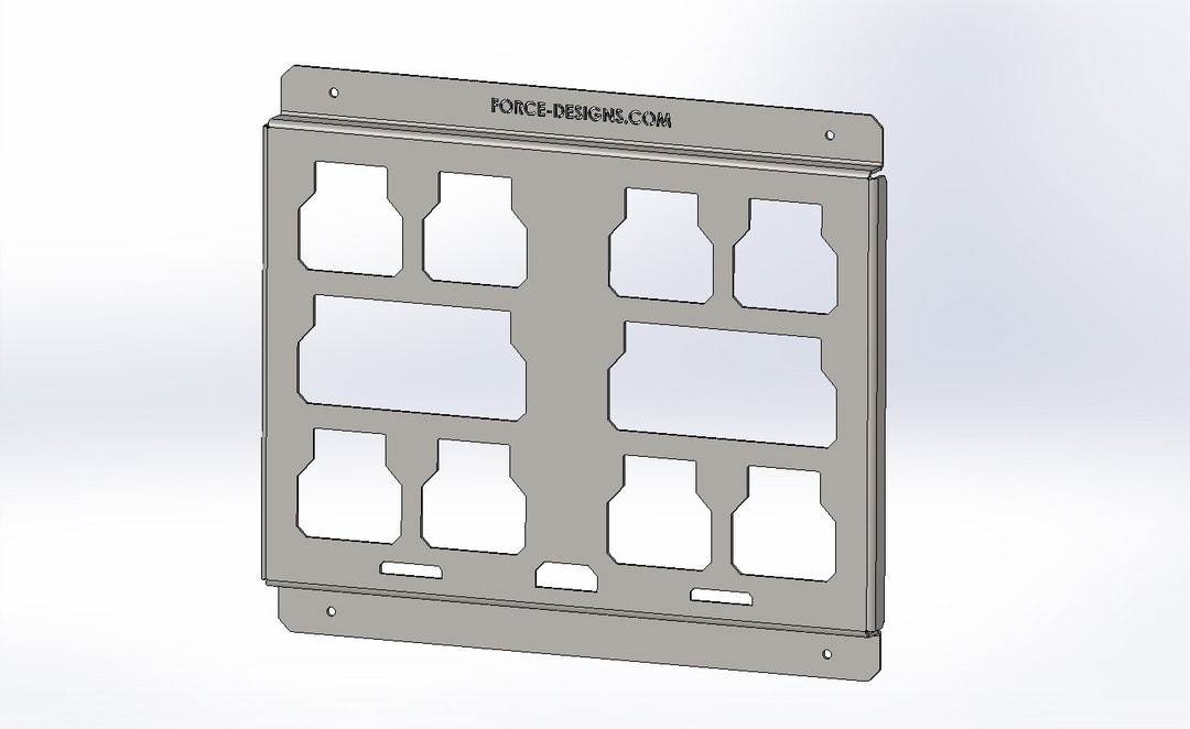Packout Mounting Plate PLAN ONLY, DXF File, Plan for Cnc Laser and Cnc ...