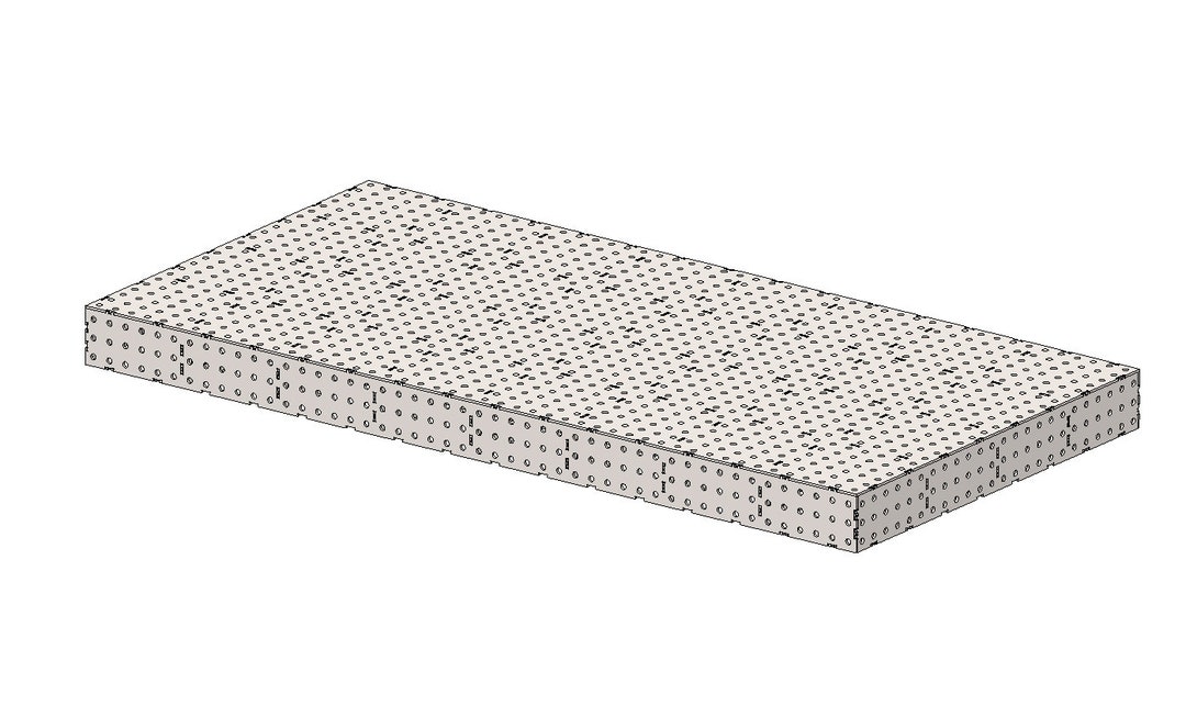 4x8 Welding Fixture Table Laser Cut File, DXF, Cut File - Etsy