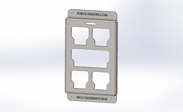 Packout Mounting Bracket DXF File - Etsy Canada