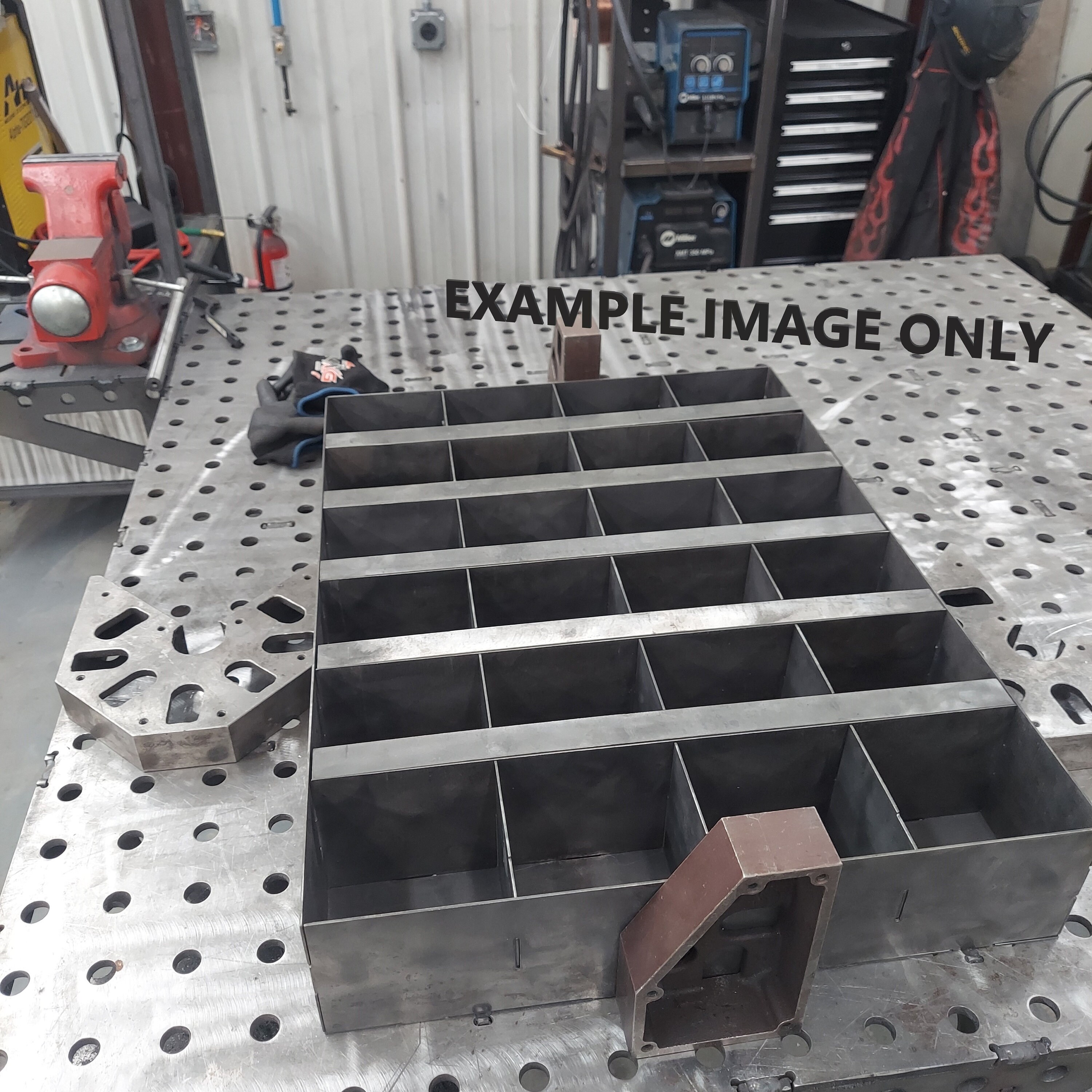 4x18x24, 24 Bins, Storage Bin, Bolt Bin, Part Bin, Plans CNC Plasma Cut ...