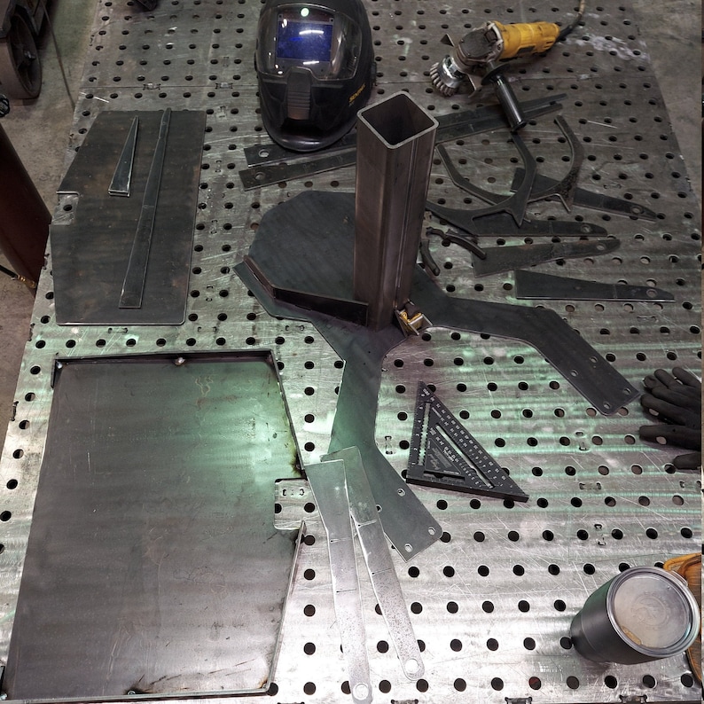 3x3 Post Welding Cart Plans & DXF Files - Etsy