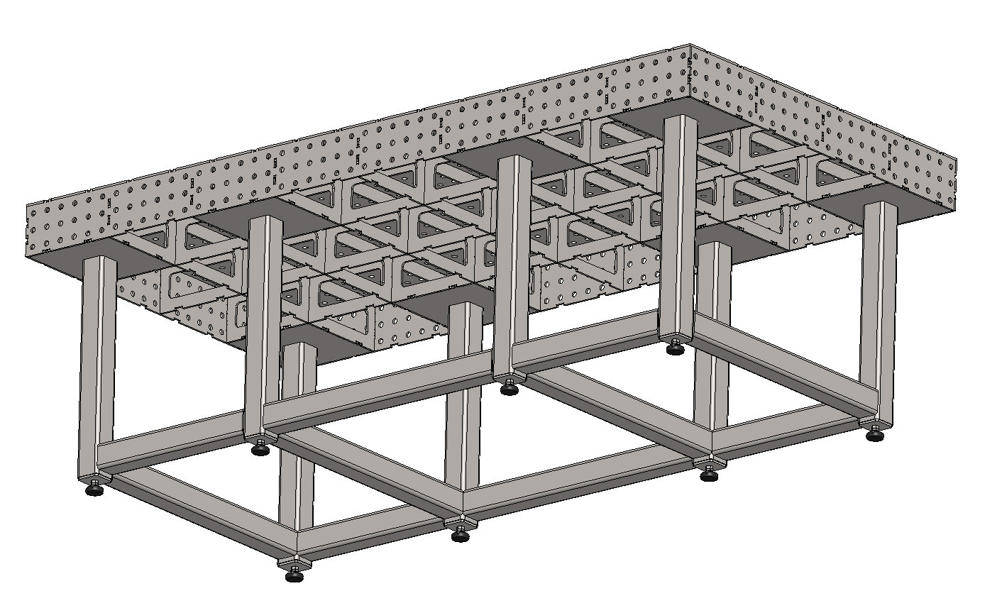 3x4 Welding Fixture Table Laser Cut File, DXF, Cut File - Etsy