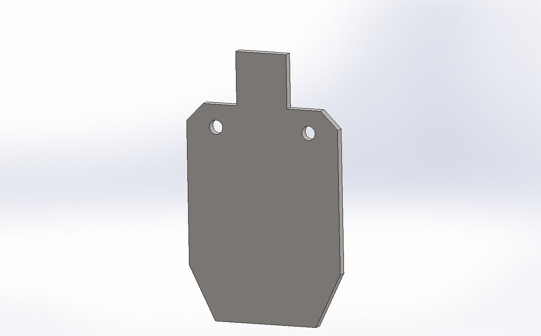 7x12 Silhouette Target DXF File, Plasma Cut File, FILE ONLY* - Etsy