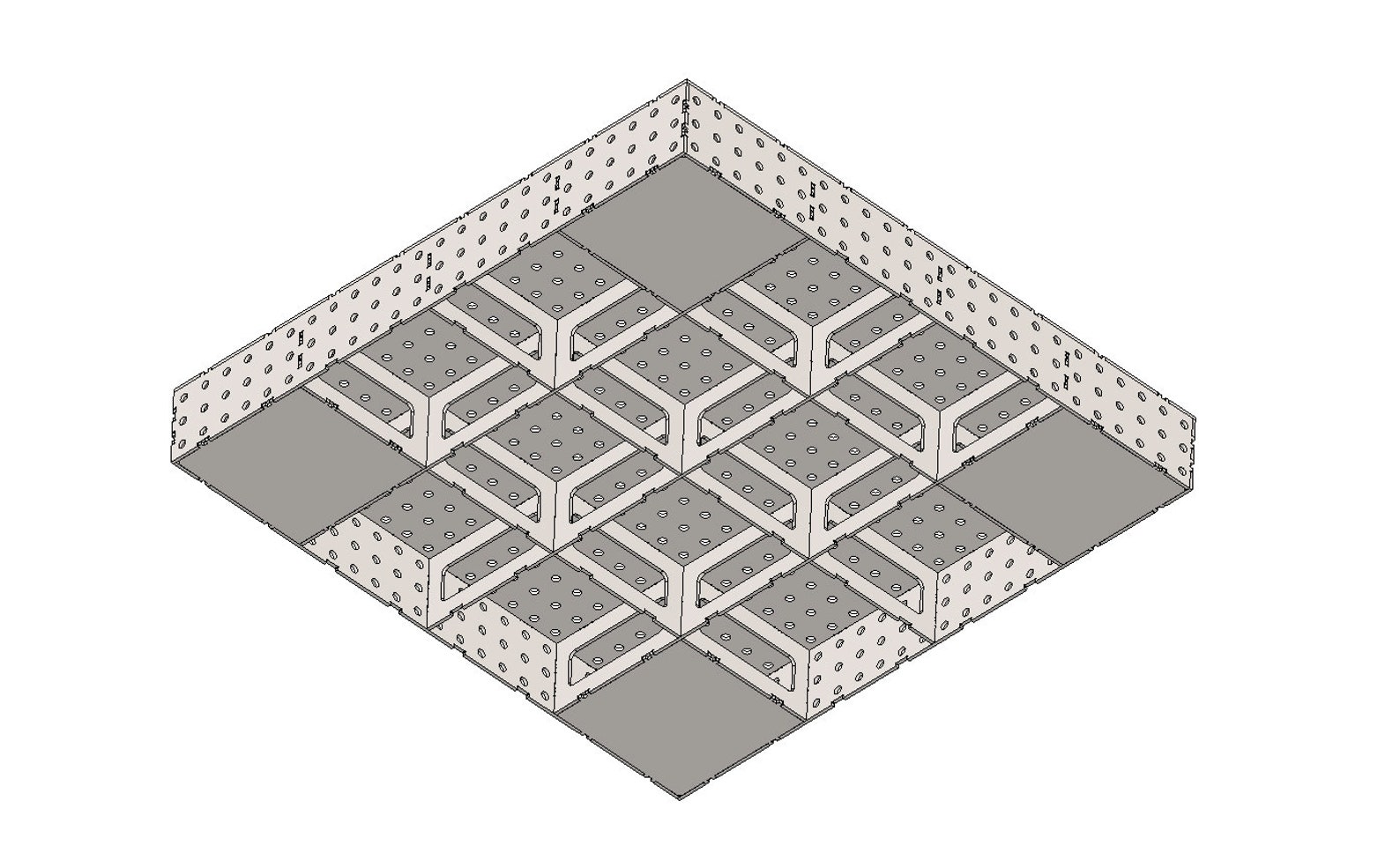 4x4 Welding Fixture Table Laser Cut File, DXF, Cut File - Etsy