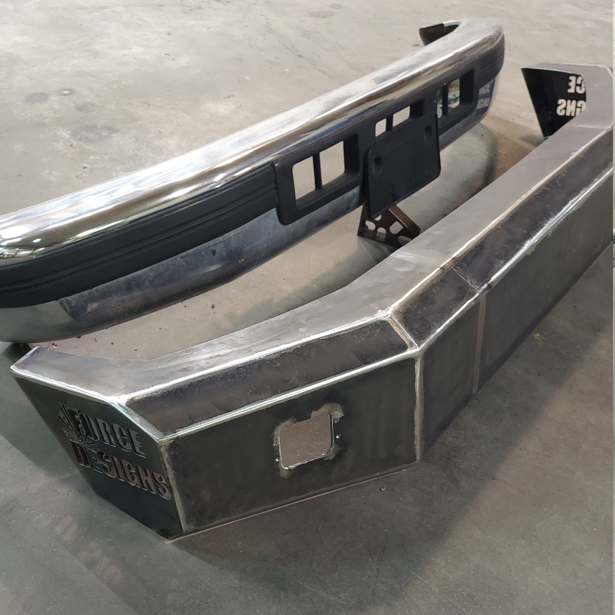 1996 F350 Plate Bumper DXF Files Plasma Cut Laser Cut - Etsy Nederland