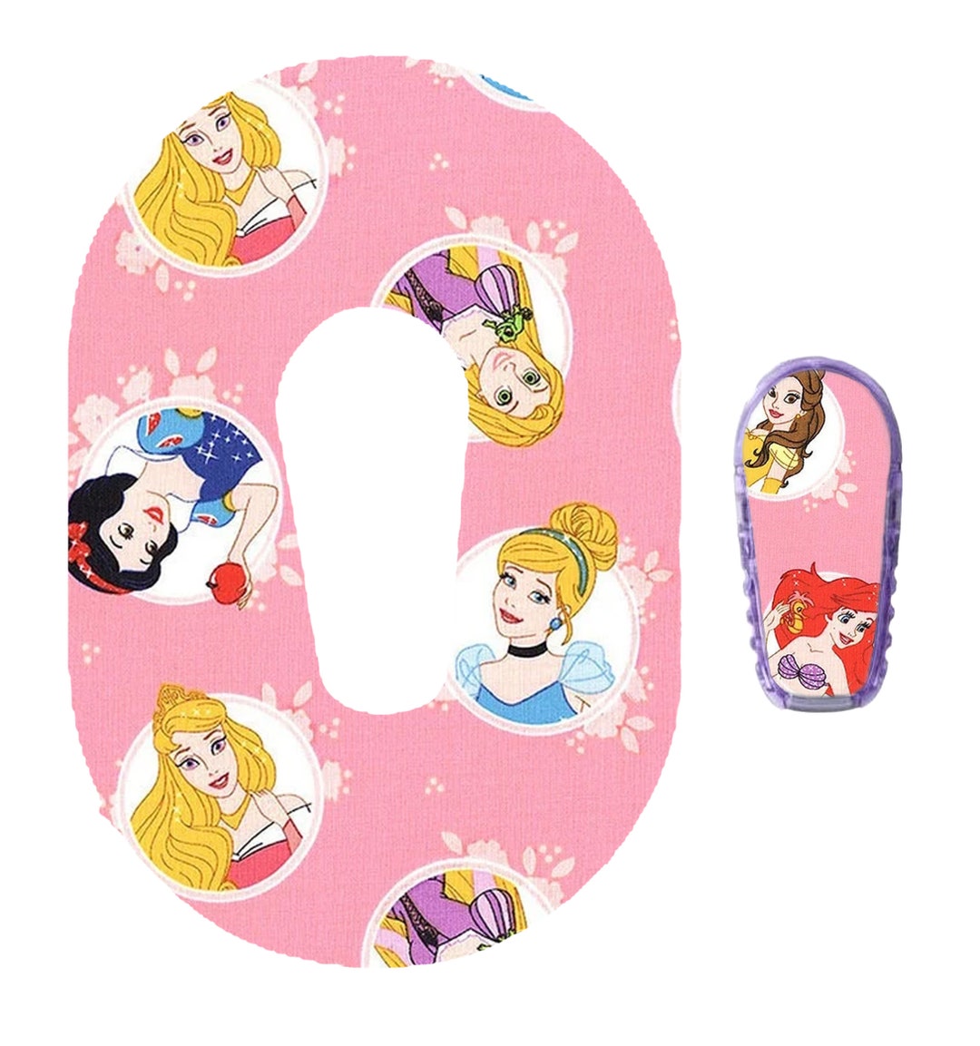 Disney Princess Dexcom G6 Adhesive Sticker/ Medical Tape/ Tubie Tape ...
