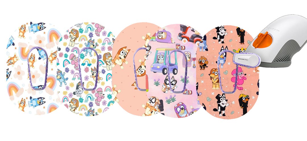 5 Pack Dexcom G6 Adhesive Sticker/ Medical Tape/ Tubie Tape/ Diabetes ...