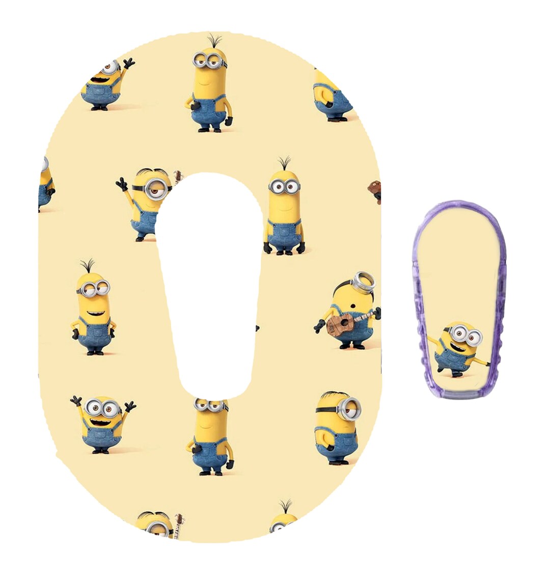 Minion / Cartoons Dexcom G6 Adhesive Sticker/ Medical Tape/ - Etsy