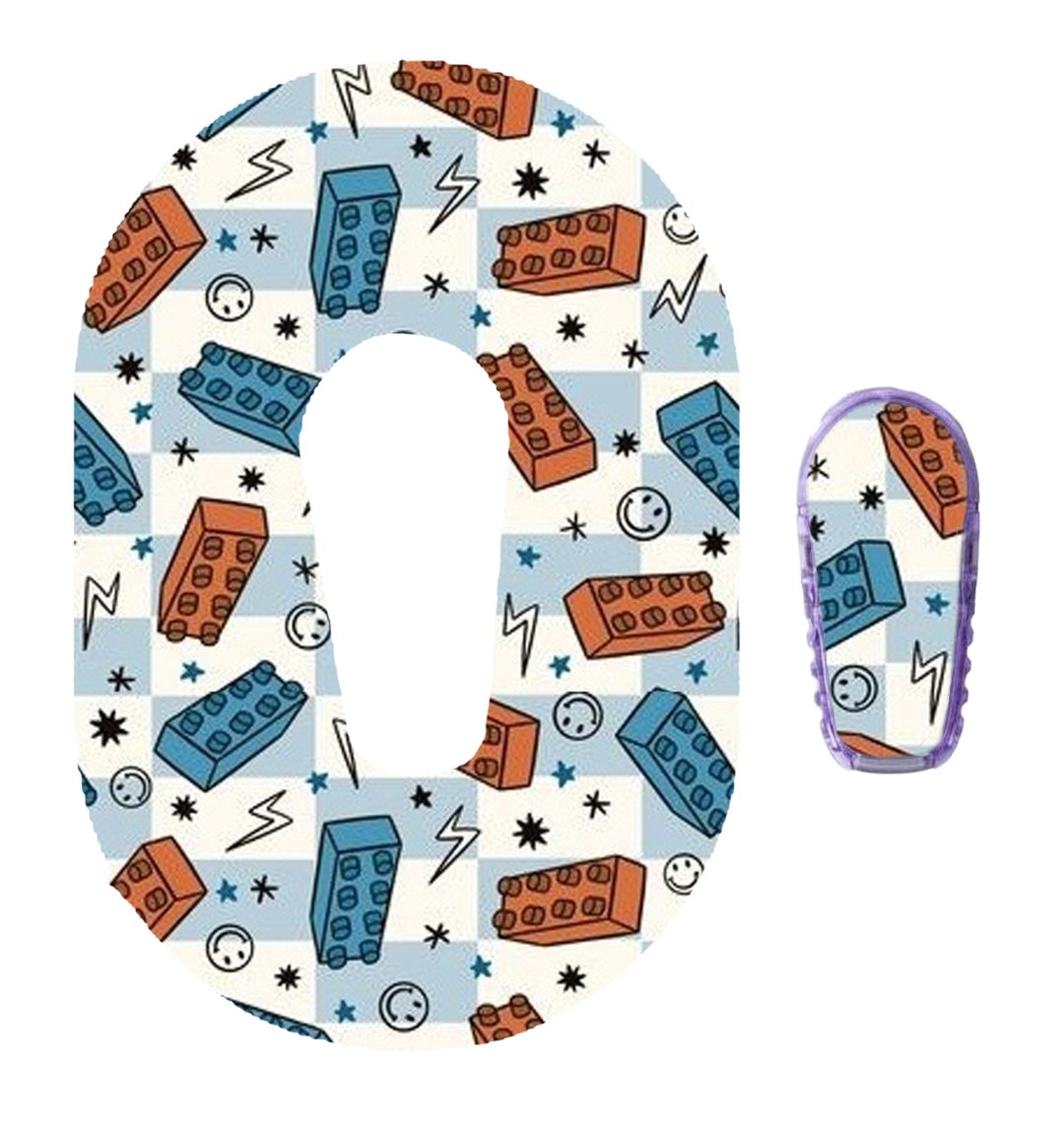 Boys Lego Dexcom G6 Adhesive Sticker/ Medical Tape/ Tubie - Etsy