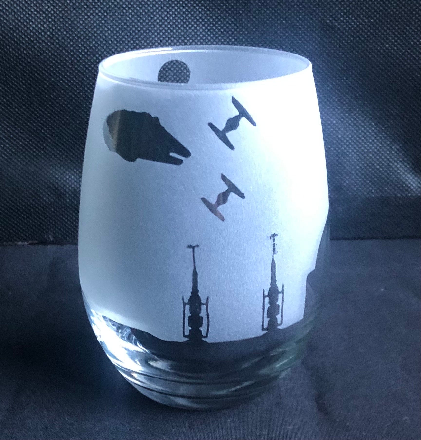 Star Wars Wine Glass - Etsy