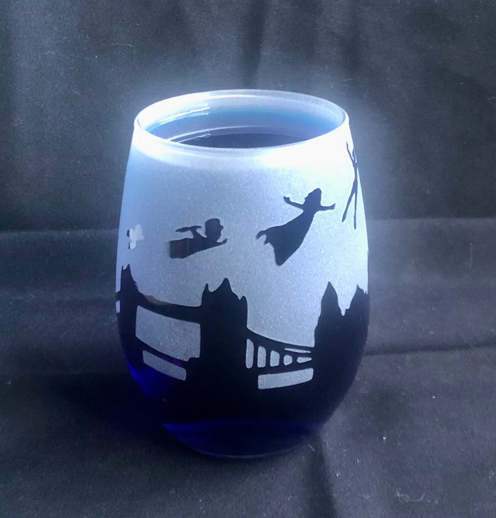 Peter Pan Wine Glass - Etsy