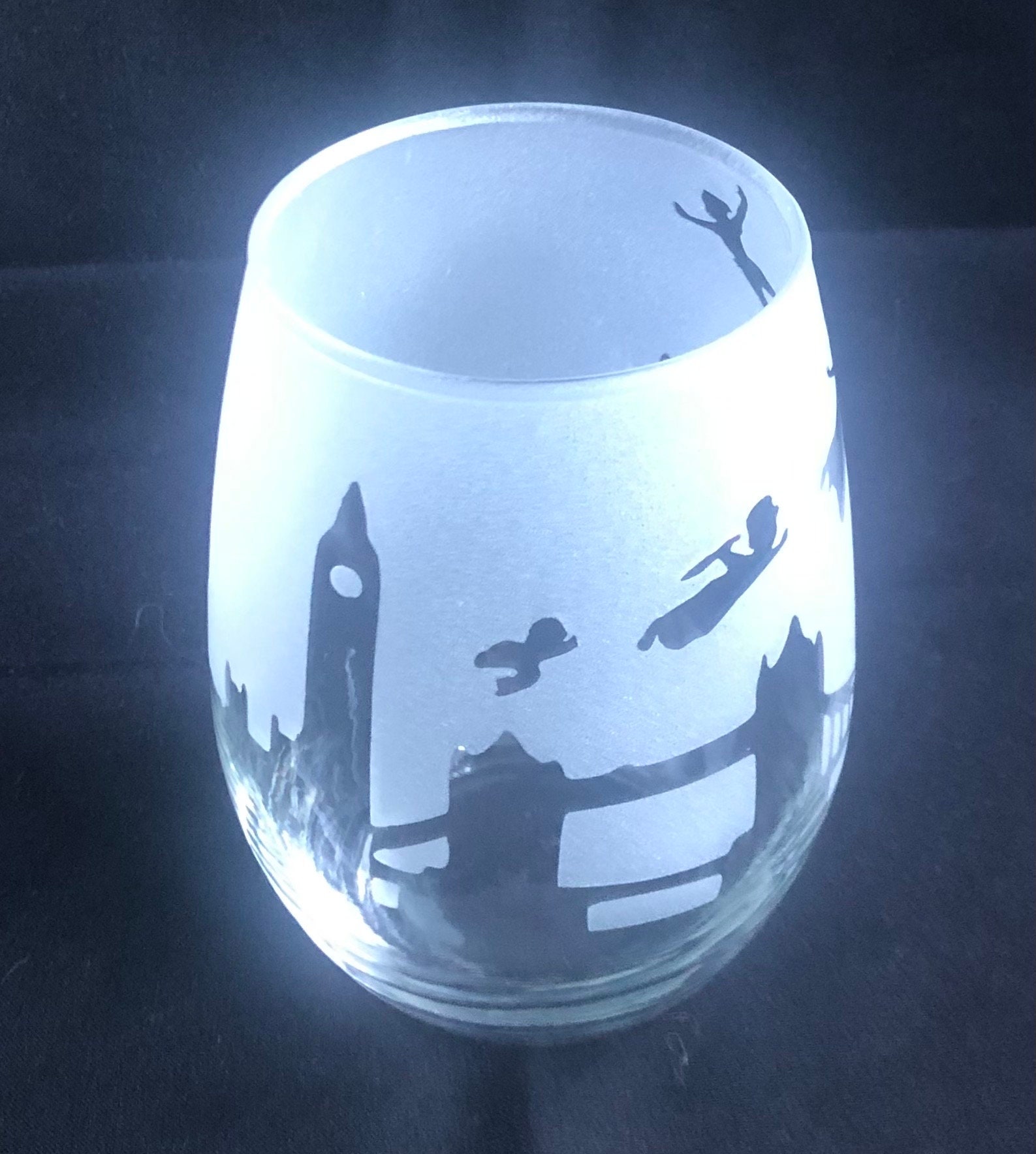 Peter Pan Wine Glass - Etsy