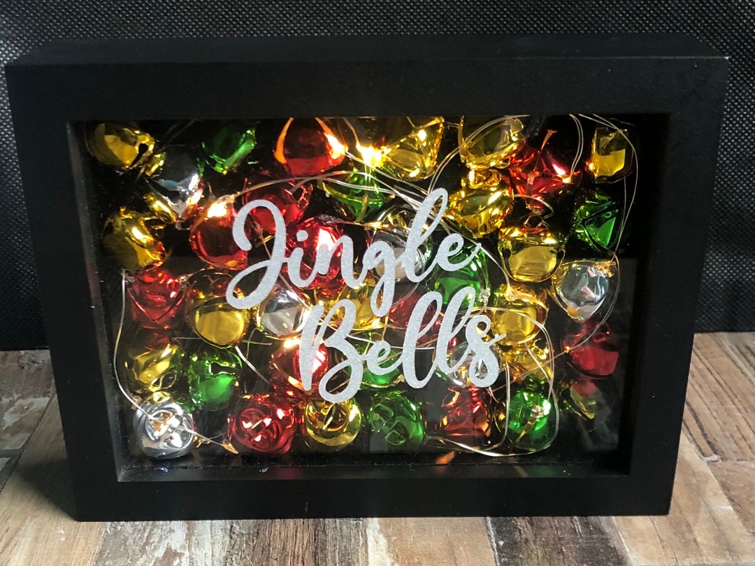 Jingle Bells Shadow Box - Etsy