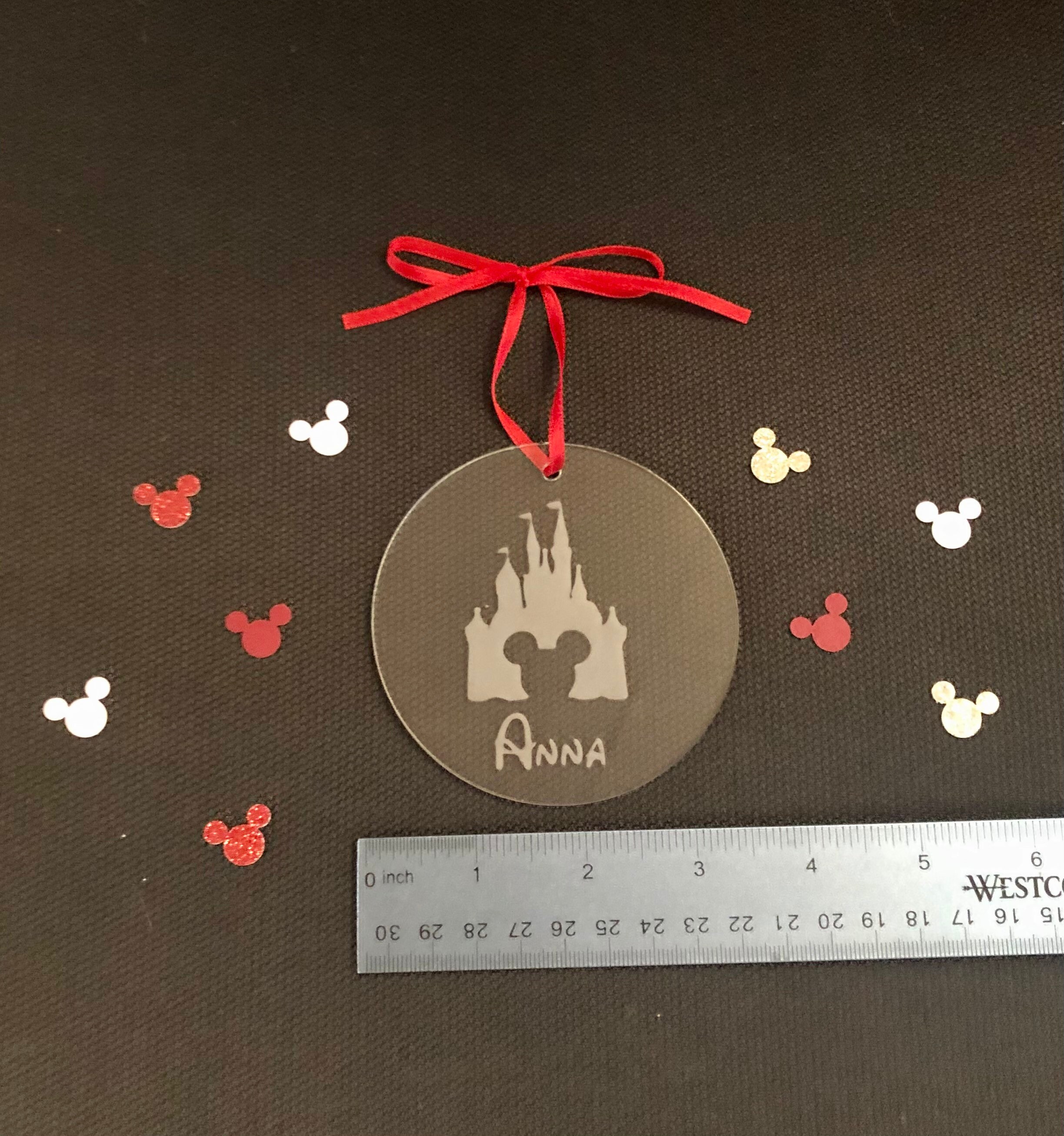 Customizable Disney Ornament - Etsy