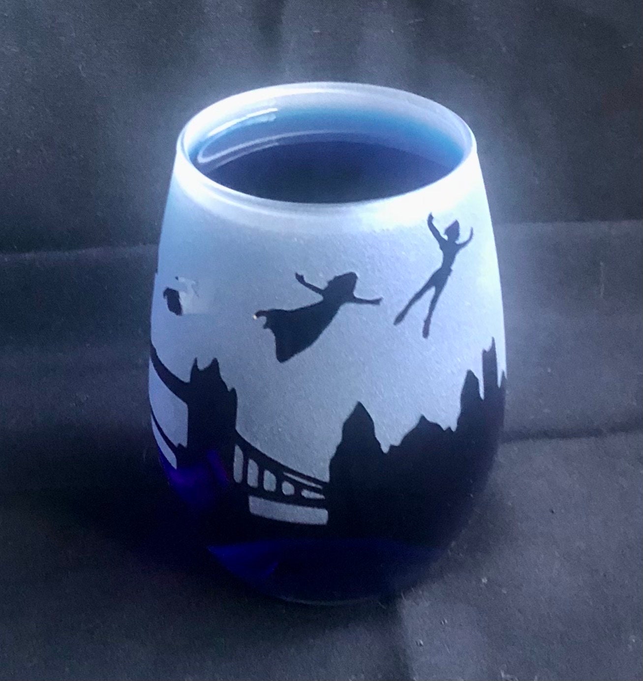 Peter Pan Wine Glass - Etsy