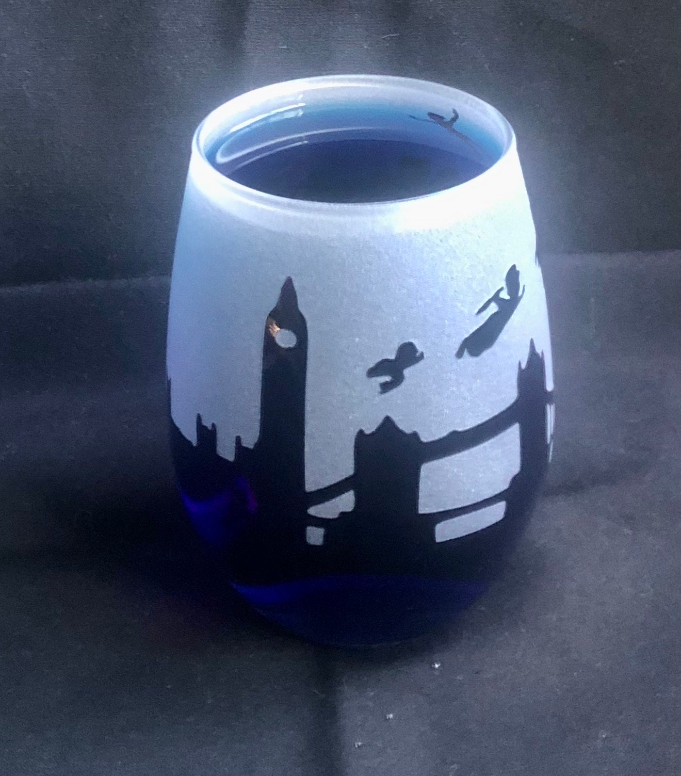 Peter Pan Wine Glass - Etsy