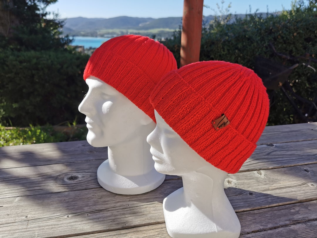 Commander's Hat, Pure Merino Wool, Hand Knitted - Etsy