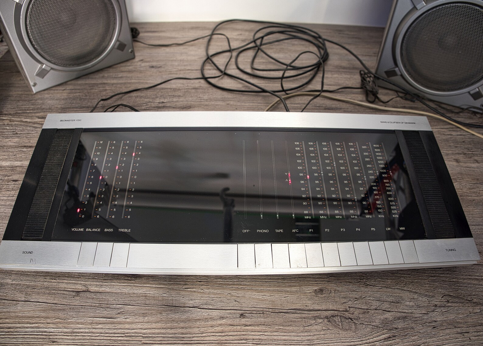 Bang and Olufsen FM/MW/LW Receiver Beomaster 1700/1701 1980 B&O ...