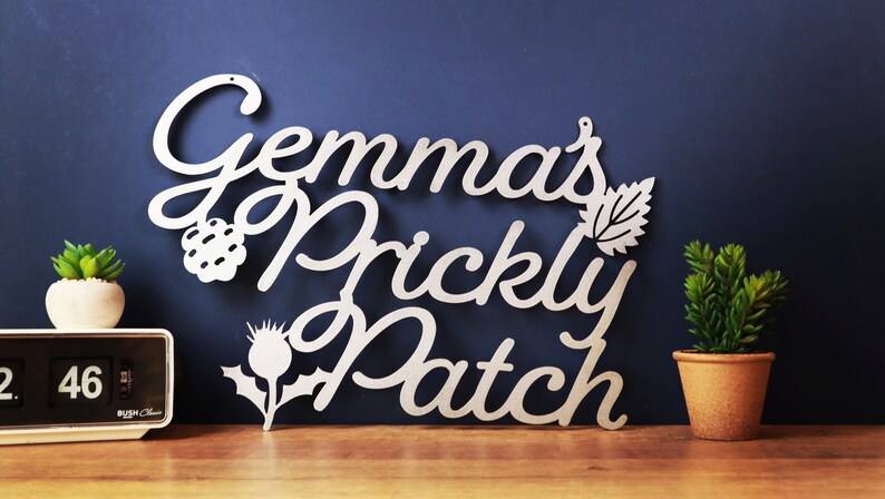 Custom Metal Sign House Sign Custom Metal Words Steel - Etsy